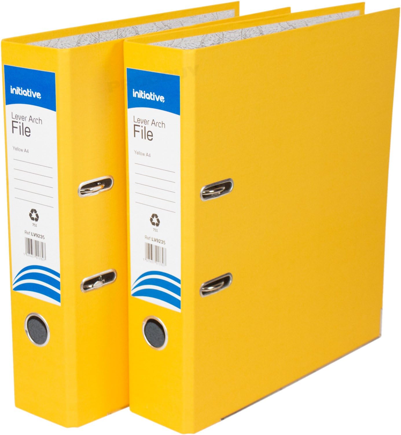 [Pack of 3] Yellow A4 Lever Arch Files 70mm Paper Storage Archive Legal ...