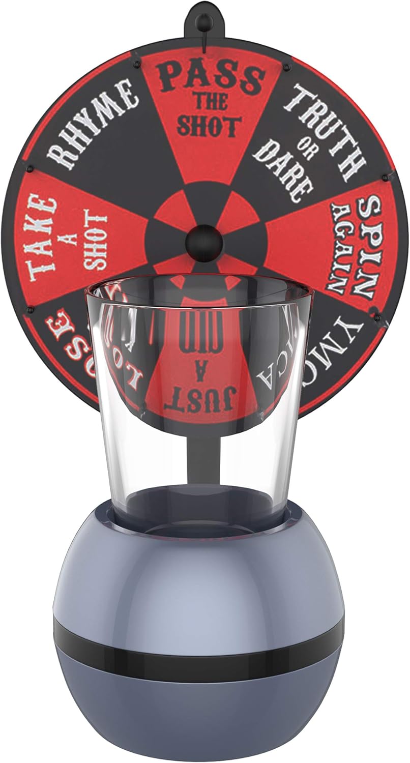 Amazon.com: HEY! PLAY! Spin The Wheel Shot Drinking Game- Fun Adult ...