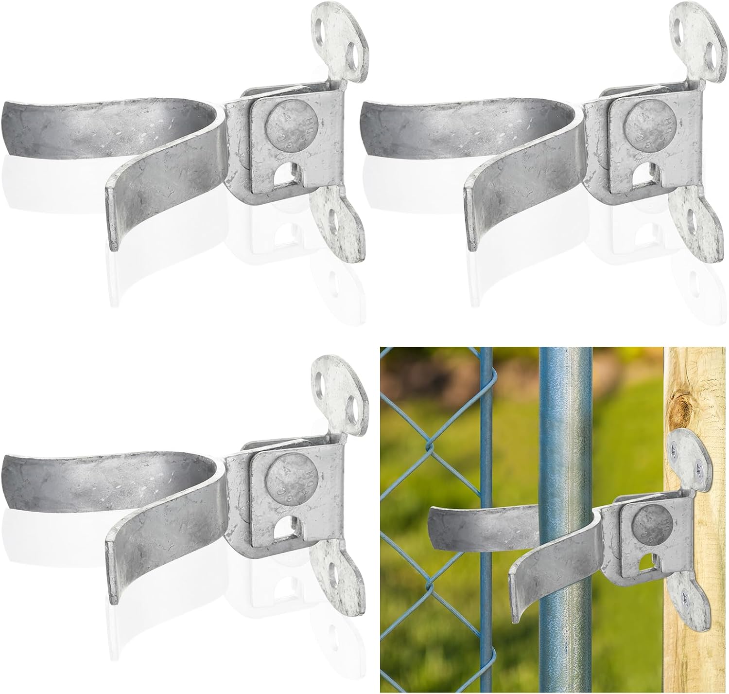 Amazon.com: Yaocom 4 Pcs for 1-3/8" Gate Frames Flat Back Wall Mount ...