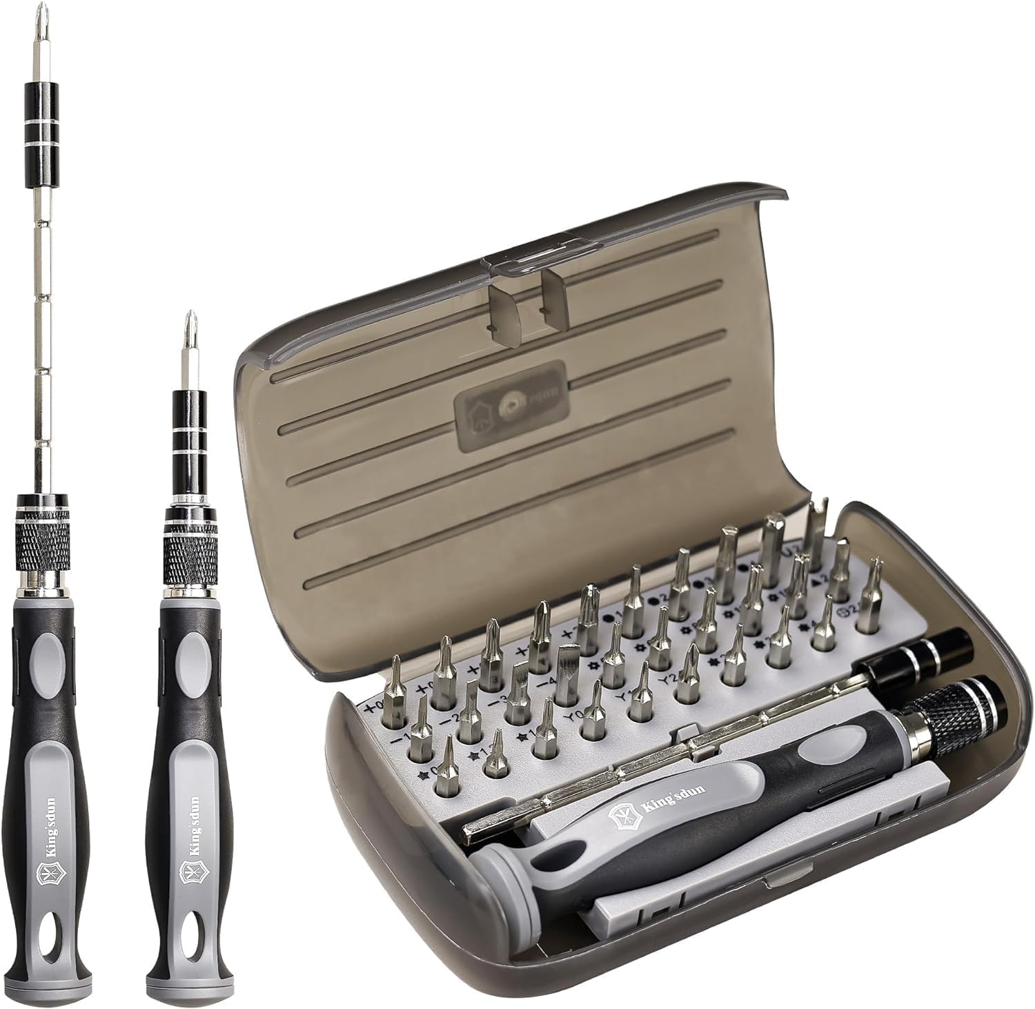 Amazon.com: ATuMan Precision Ratchet Screwdriver Set, 24 in 1 Magnetic ...