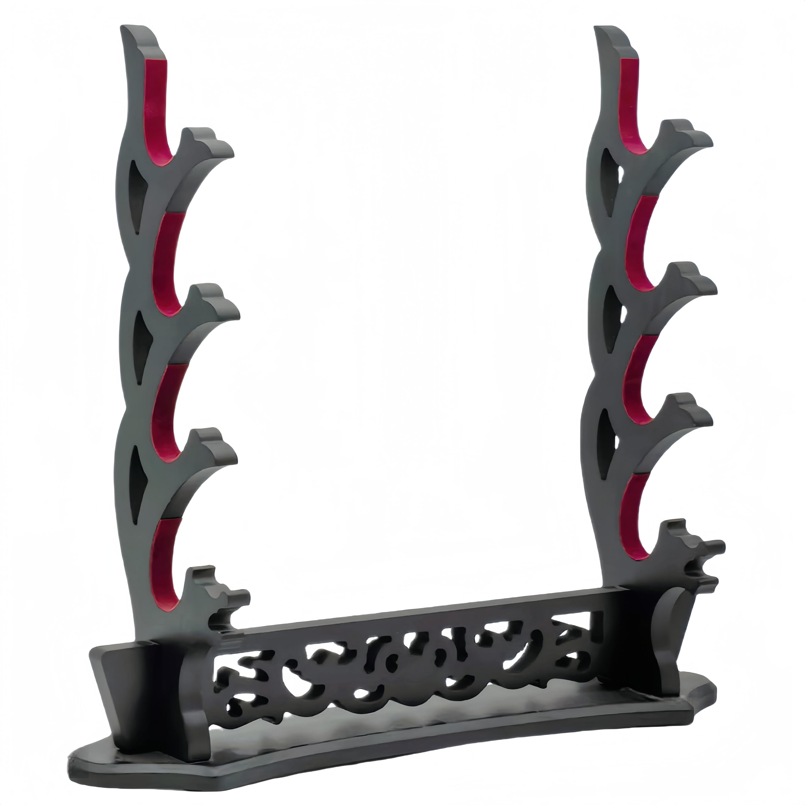 Amazon.com: FLURSAILE 4-Tier Sword Stand Vine Sword Rack Table Display ...