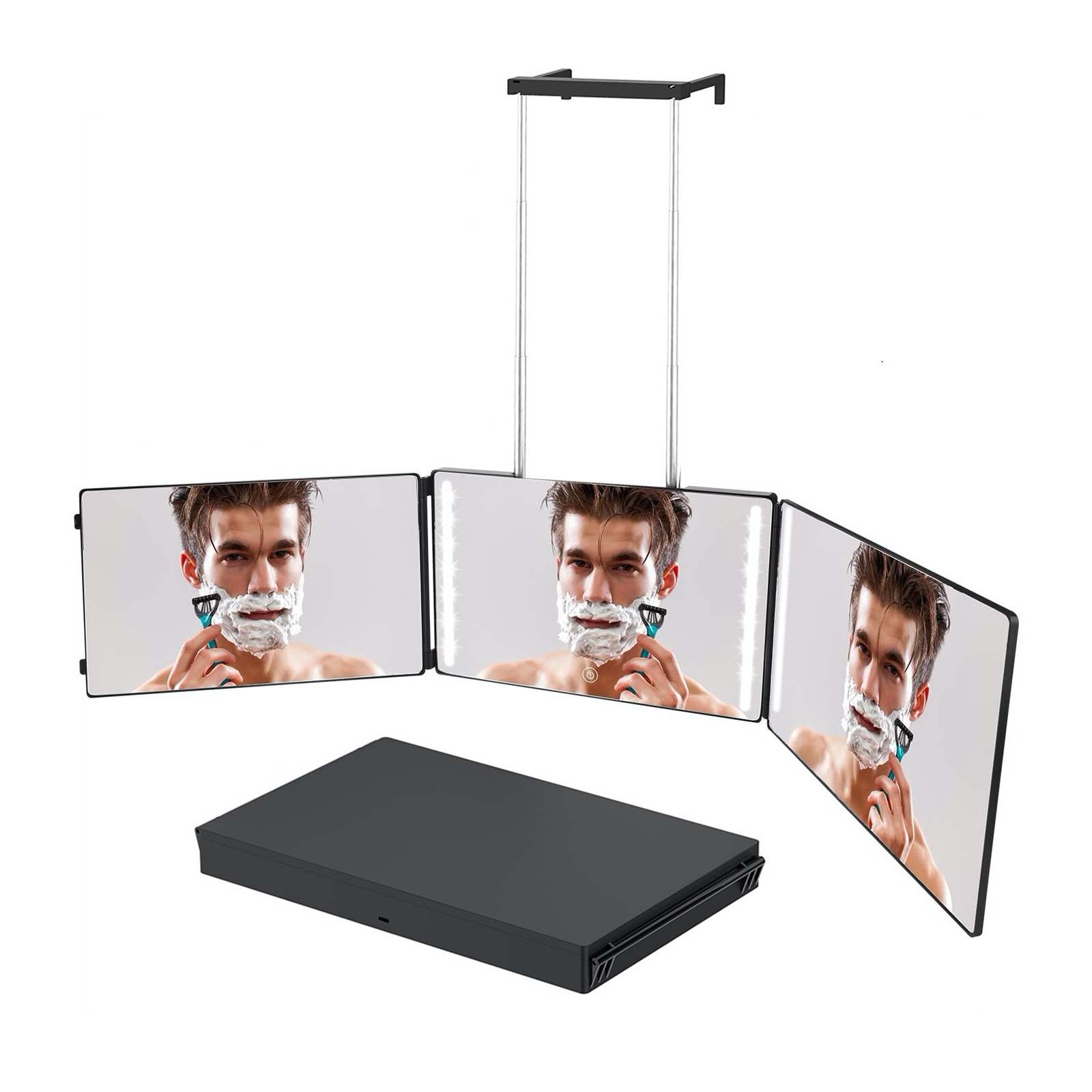 Watch 360 Backview mirror - easy to see your back head on Amazon Live