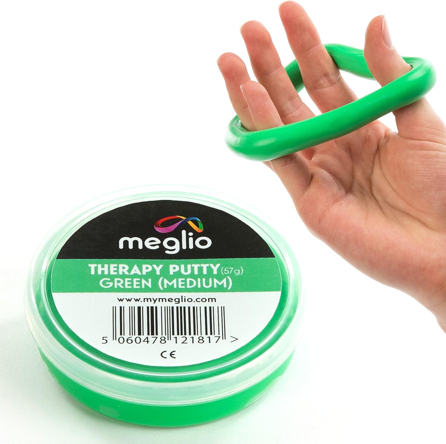 Meglio Therapy Hand Putty 57g - for Hand Exercises Targeting Hand ...