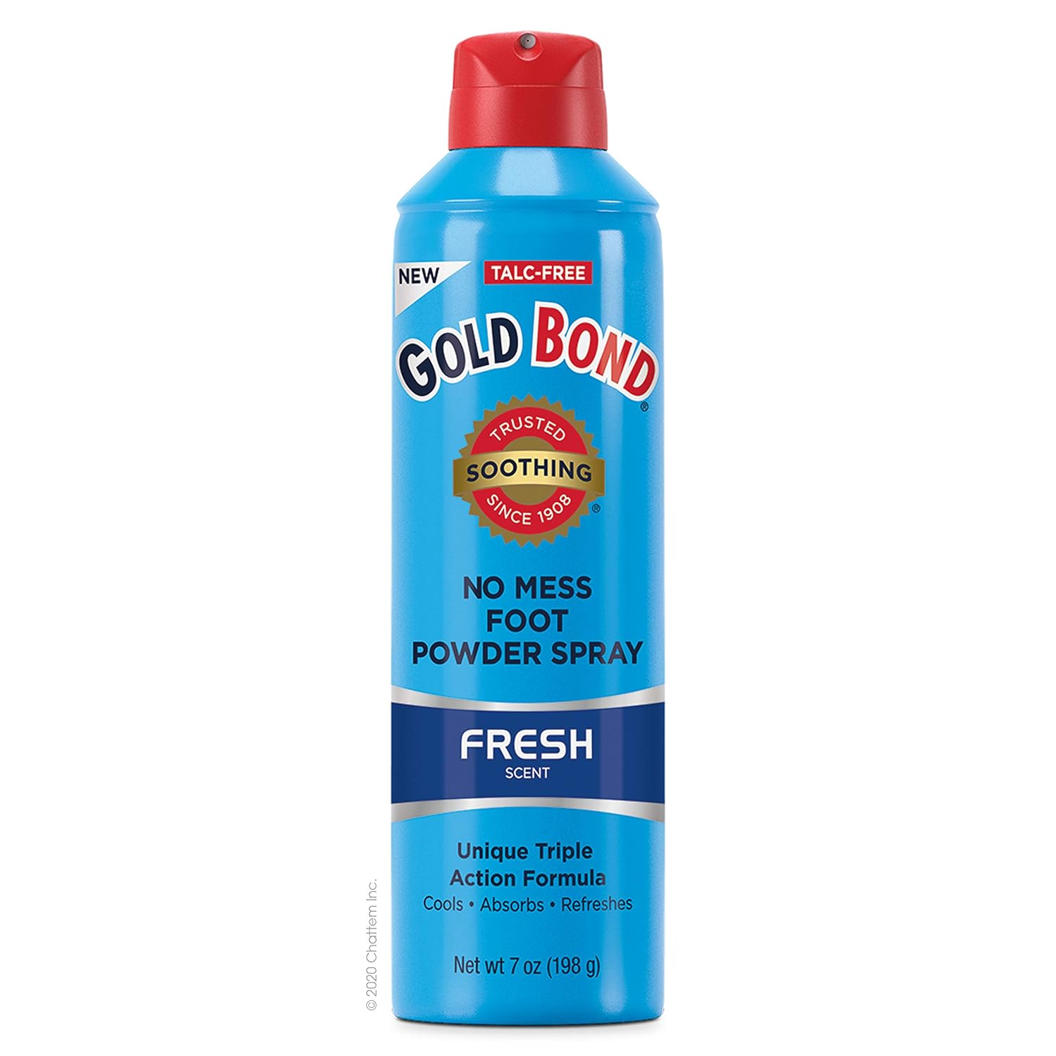 Amazon.com : Gold Bond No Mess Talc-Free Foot Powder Spray 7 oz, Fresh ...