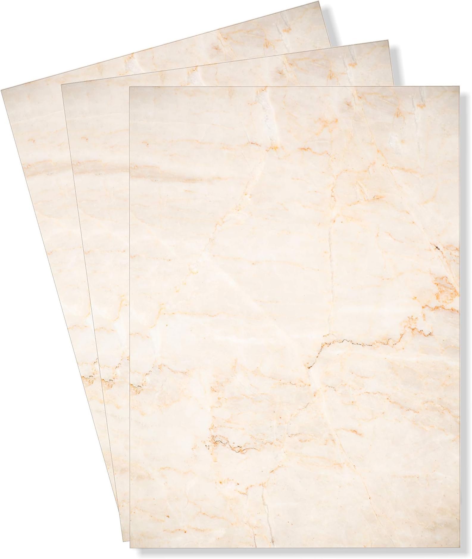 Prestige Marble - Vintage Looking Old Style Paper - A4 Size - 120gsm ...