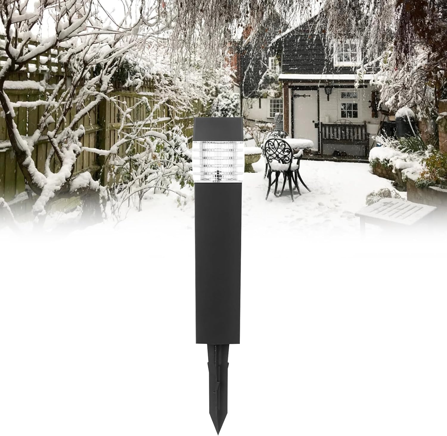 PAPSTAR Solar Powered Deicer, Solar Lights for Outside, Solar Outdoor ...