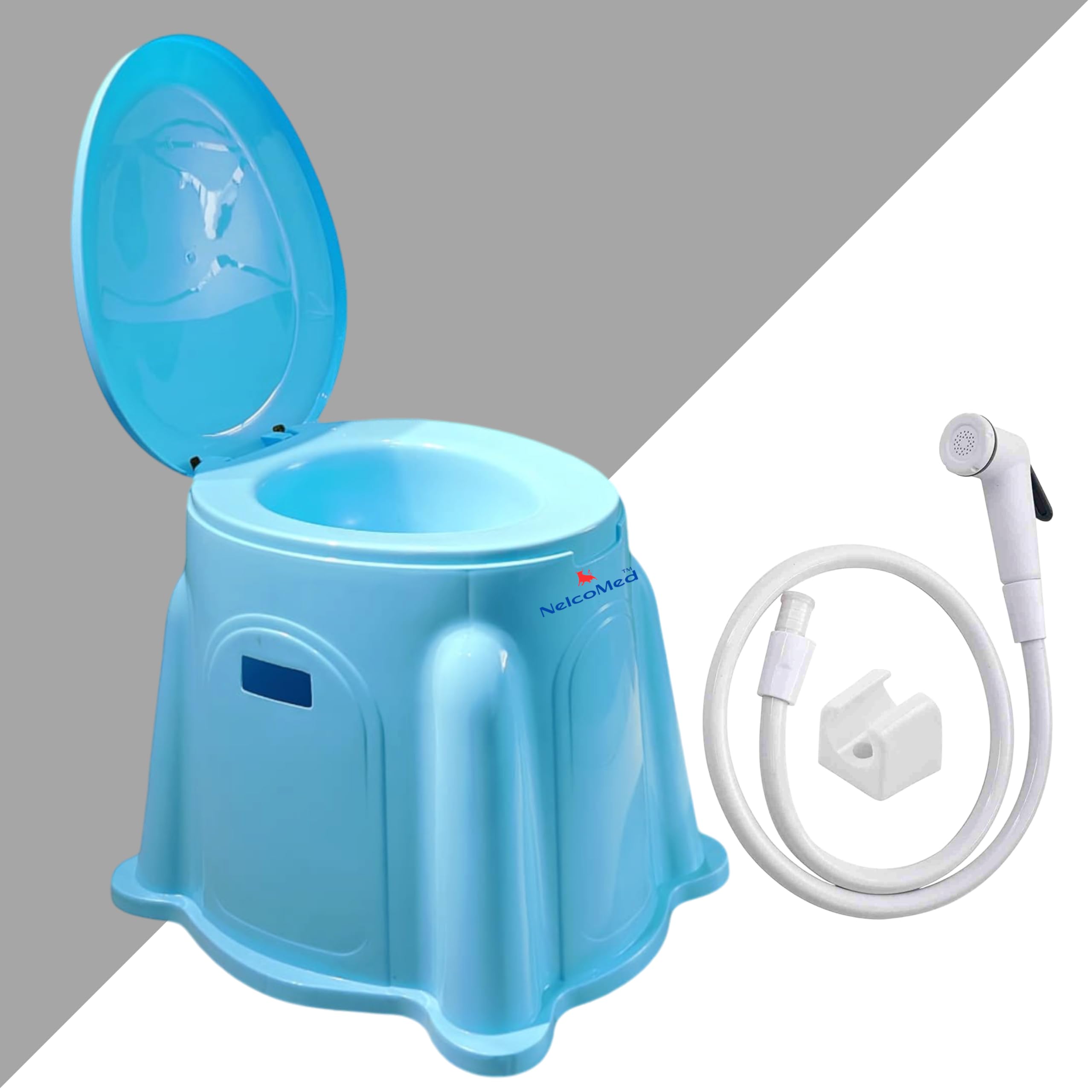 NelcoMed ™ Sumo XL Indian Commode Stool | Indian Toilet to Western ...