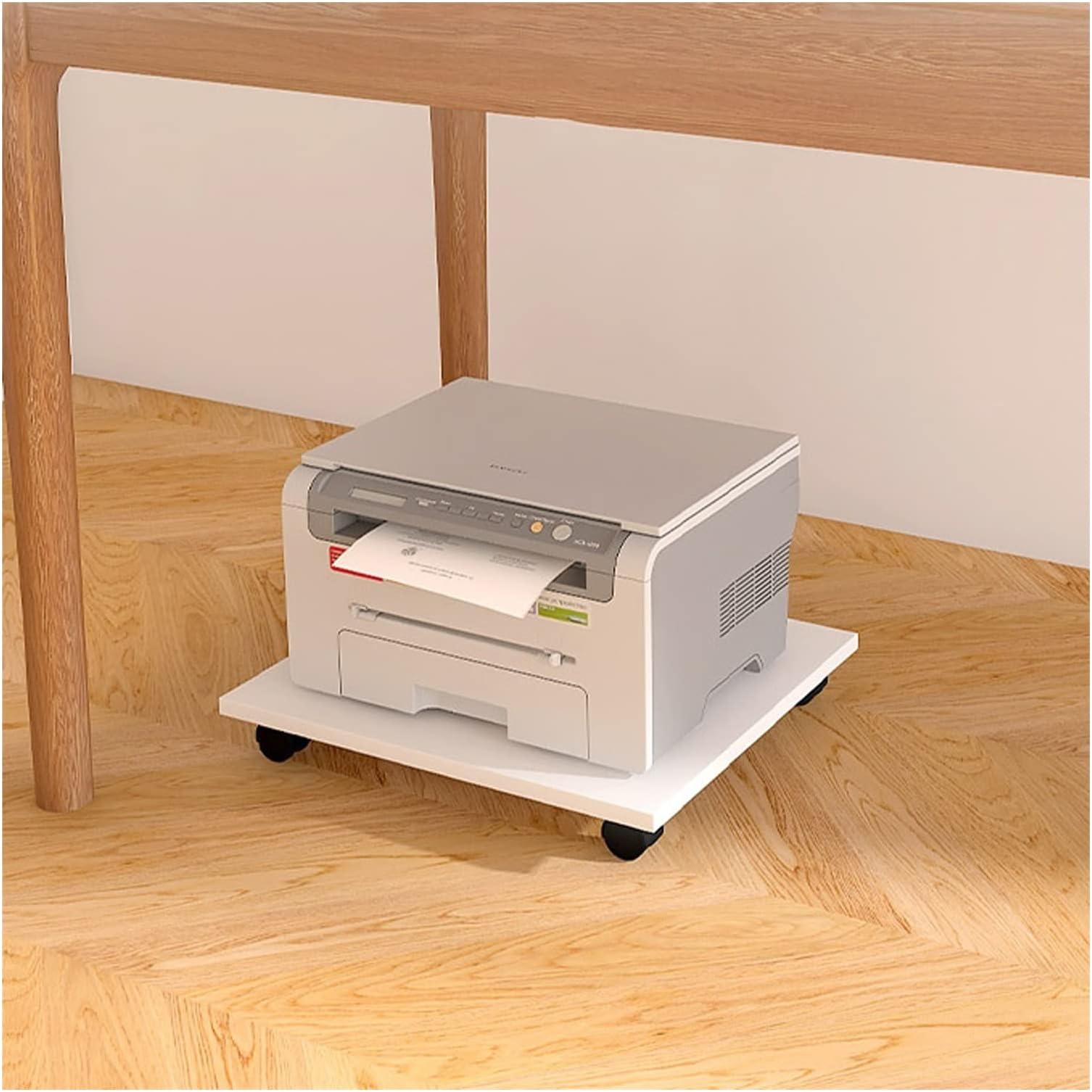 Amazon.com: Printer Stand Under Desk Printer Stand Movable Printer ...