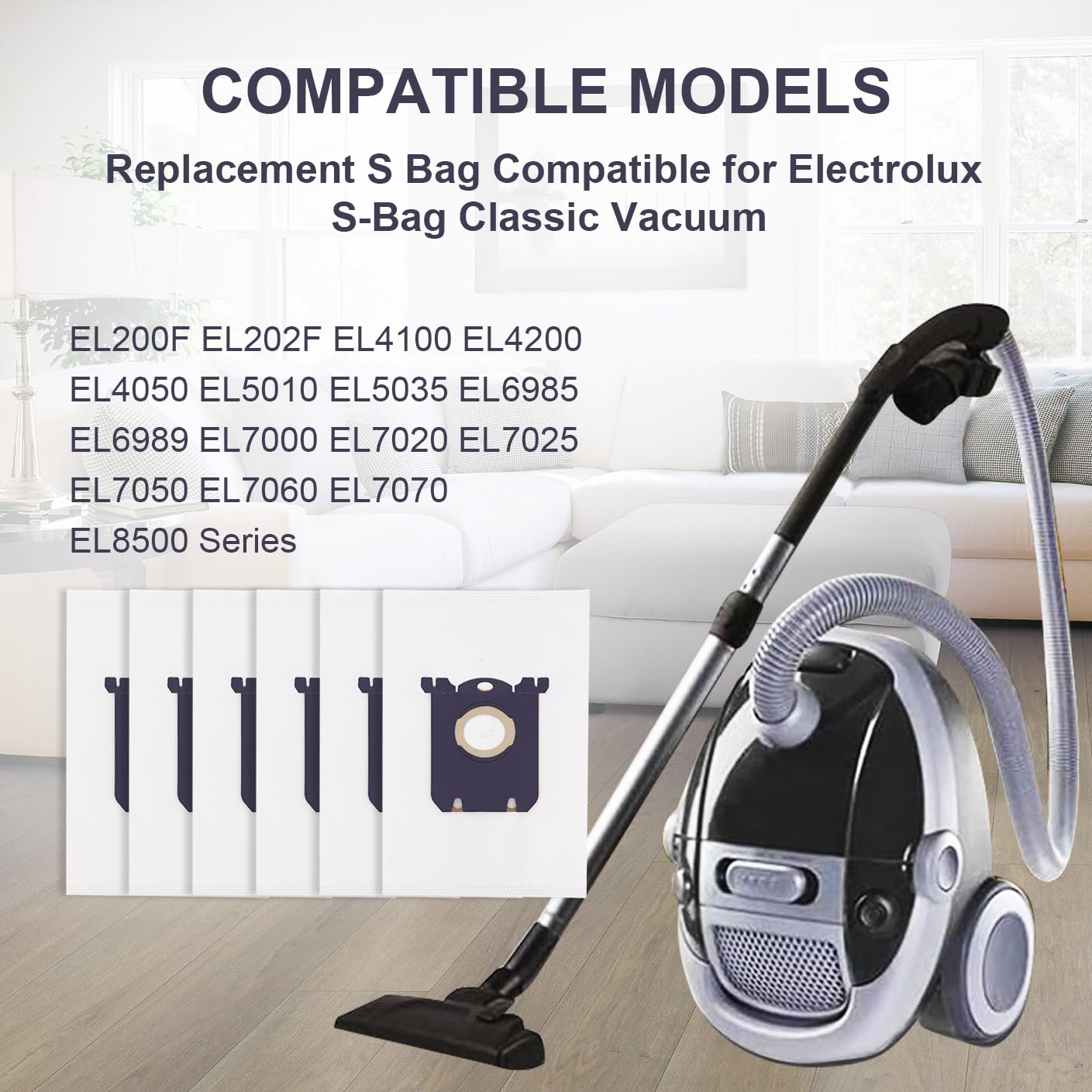 Snapklik.com : Replacement S Bags For Electrolux S-Bag Classic Vacuum ...