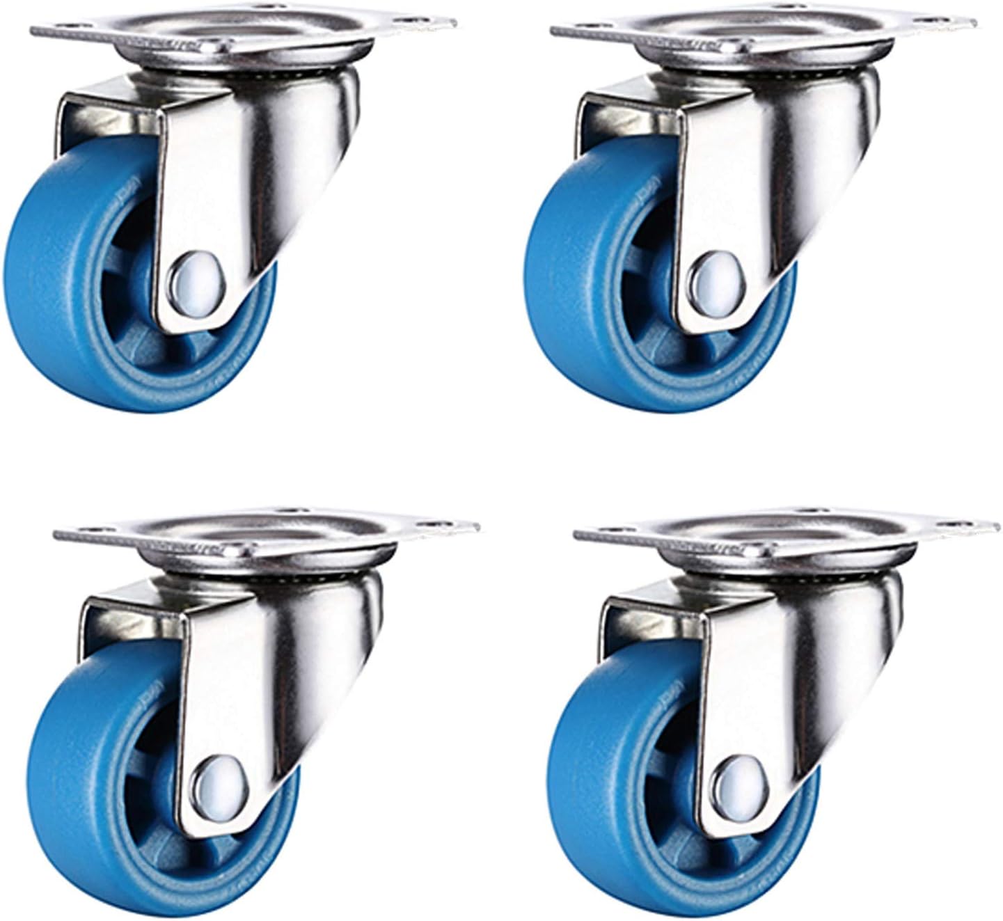 BICIBO 4 Small Castor Wheels Moving Caster Wheels Furniture Swivel ...