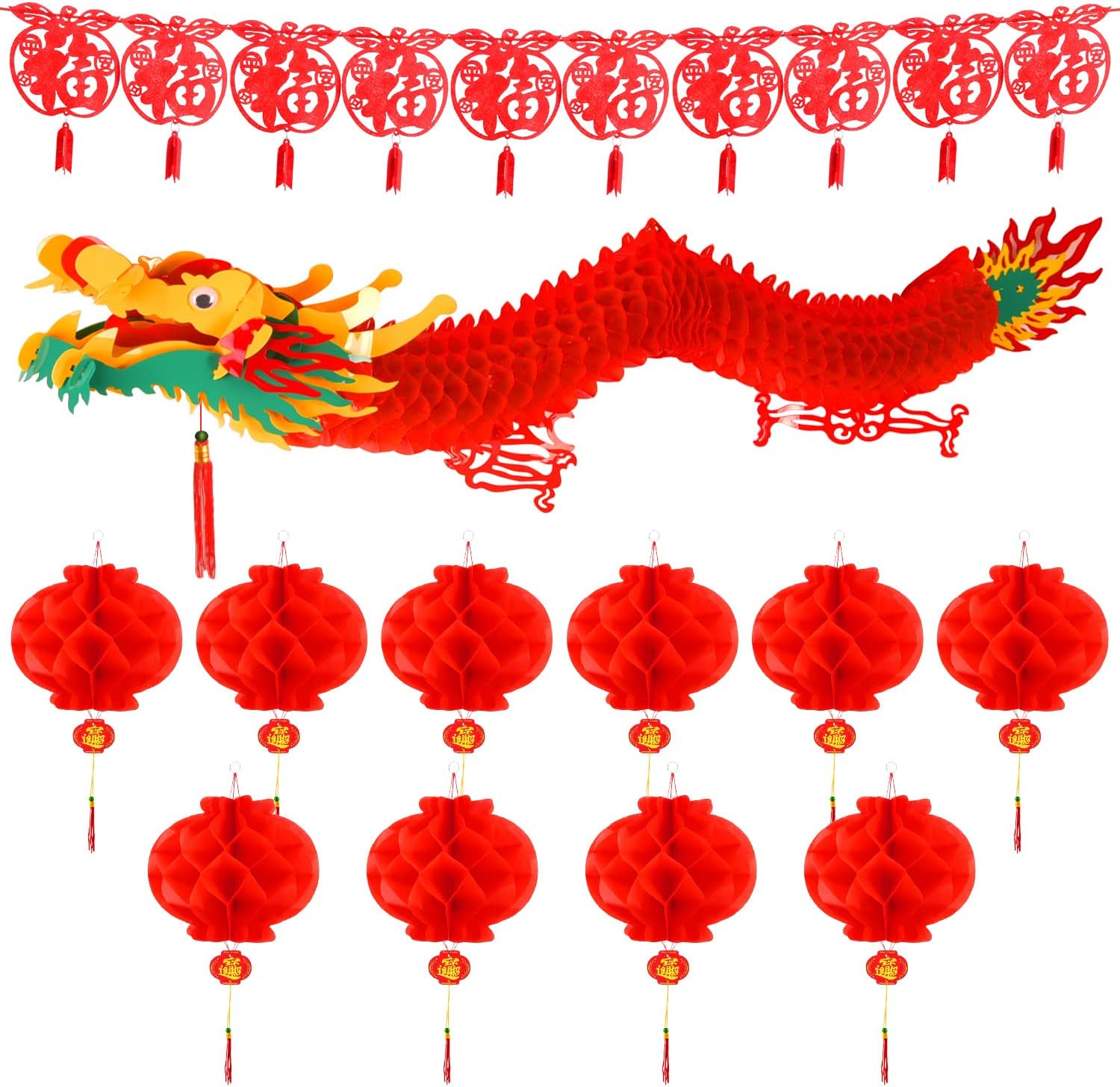 Amazon.com: Boao Chinese New Year Coin feng Shui Fortune i-Ching Money ...