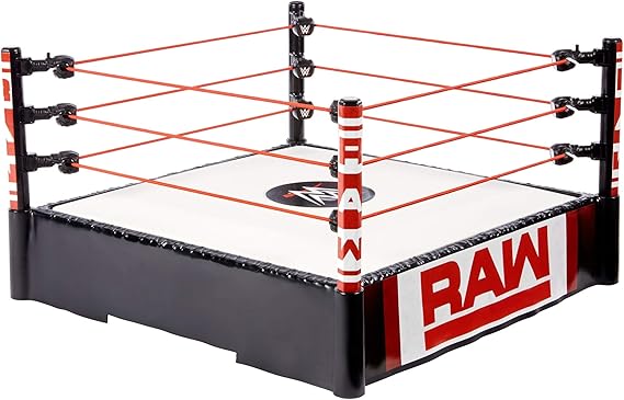 Amazon.com: Mattel WWE Superstar 14-inch Ring with Authentic Logo ...