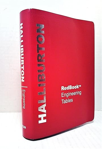 Halliburton Red Book Engineering Tables: Halliburton Company: Amazon ...