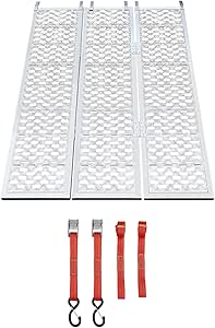 Amazon.com: Heavy Duty Aluminum Folding Loading Ramp, 77" x 54" Loading ...