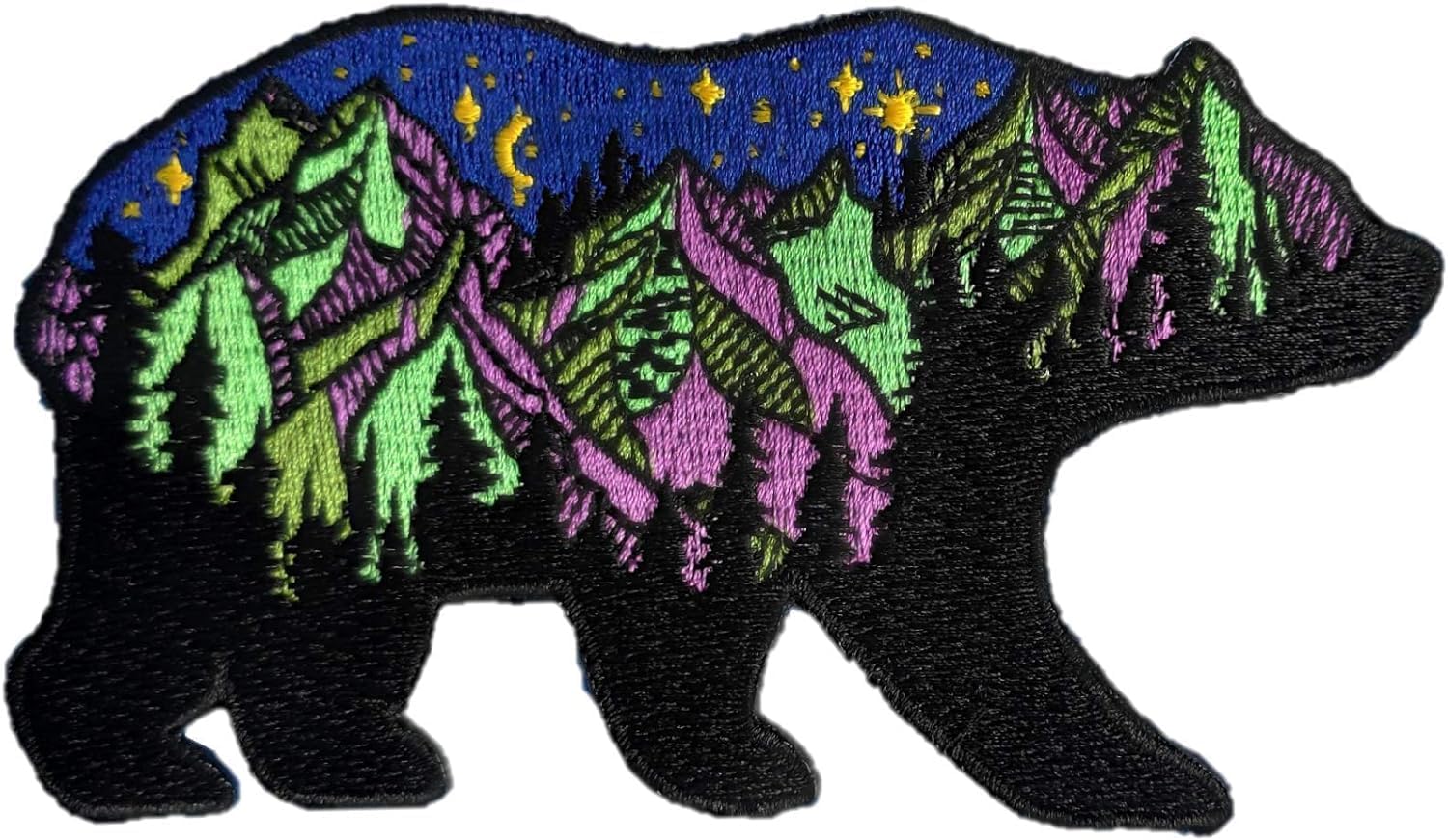 Amazon.com: 3.5" Nature Patch - Embroidered Camping Boy Scout Iron On ...