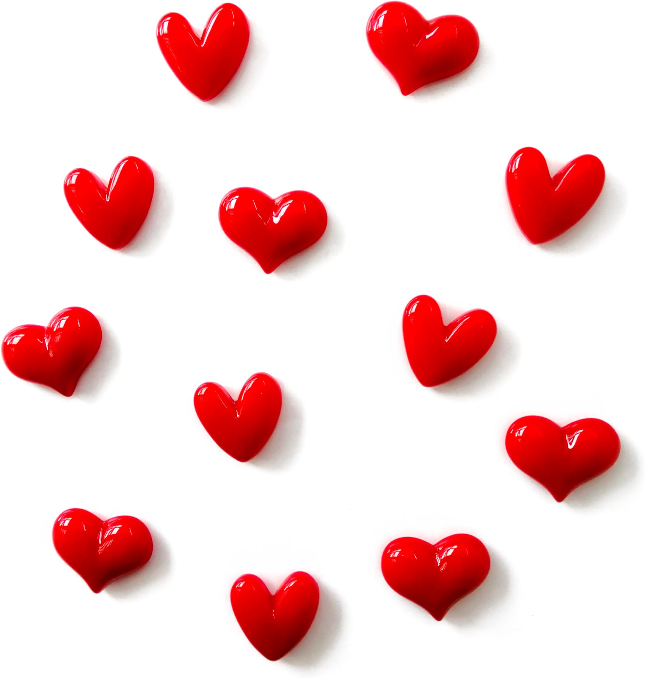 Amazon.com: Colorful Heart Magnets 7-Pack – Cute Board Locker ...