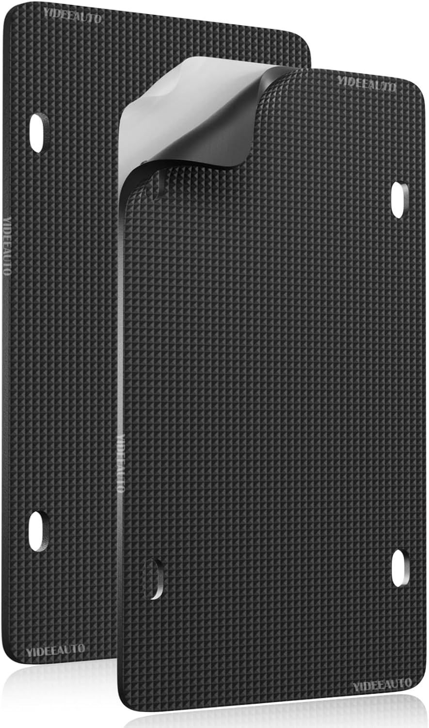 Amazon.com: 4mm EVA Foam License Plate Anti-Rattle Pads, Noise ...