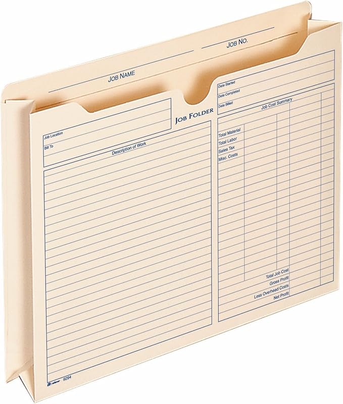 Amazon.com : Adams 2 Inch Expanding Job Folder, 9.5 x 11.75 Inches ...