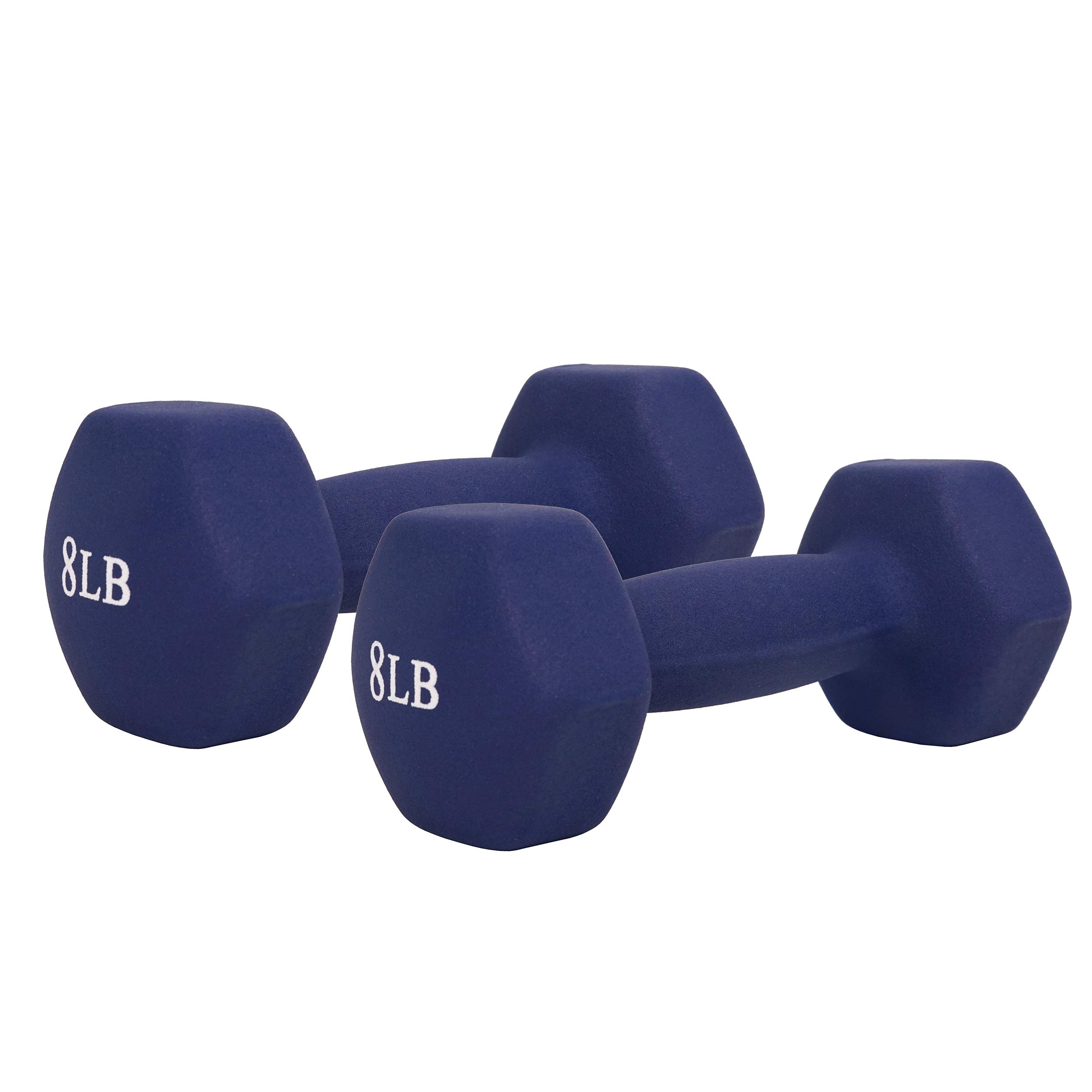 Snapklik.com : Sunny Health & Fitness Neoprene Dumbbell, Blue