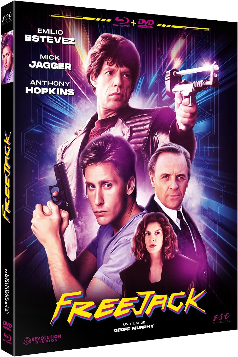 Freejack [Combo Blu-Ray + DVD]: Amazon.fr: Emilio Estevez, Mick Jagger ...
