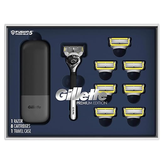 Amazon.com: Gillette ProGlide Shield Premium Edition Razors for Men, 1 ...