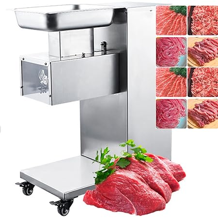 Amazon.com: Meat Cutter Machine,Stainless Commercial Meat Slicer&Meat ...