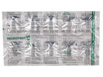 Neurotrat LM - 10 Tablets (Pack of 3) : Amazon.in: Health & Personal Care