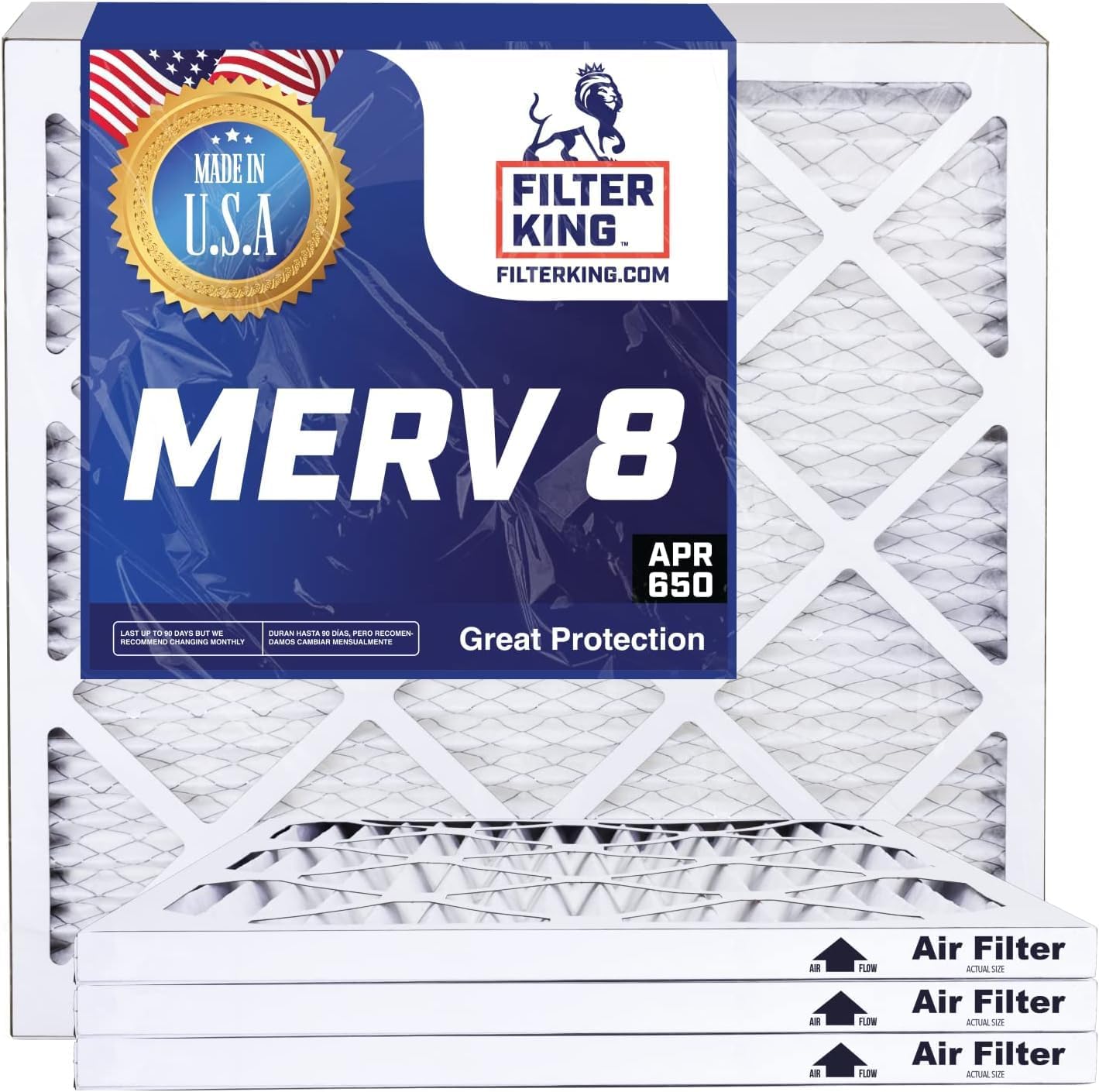 Clean Comfort AMP-11-2020-45 (2-Pack) - 20" x 20" x 4.5" Media Air ...