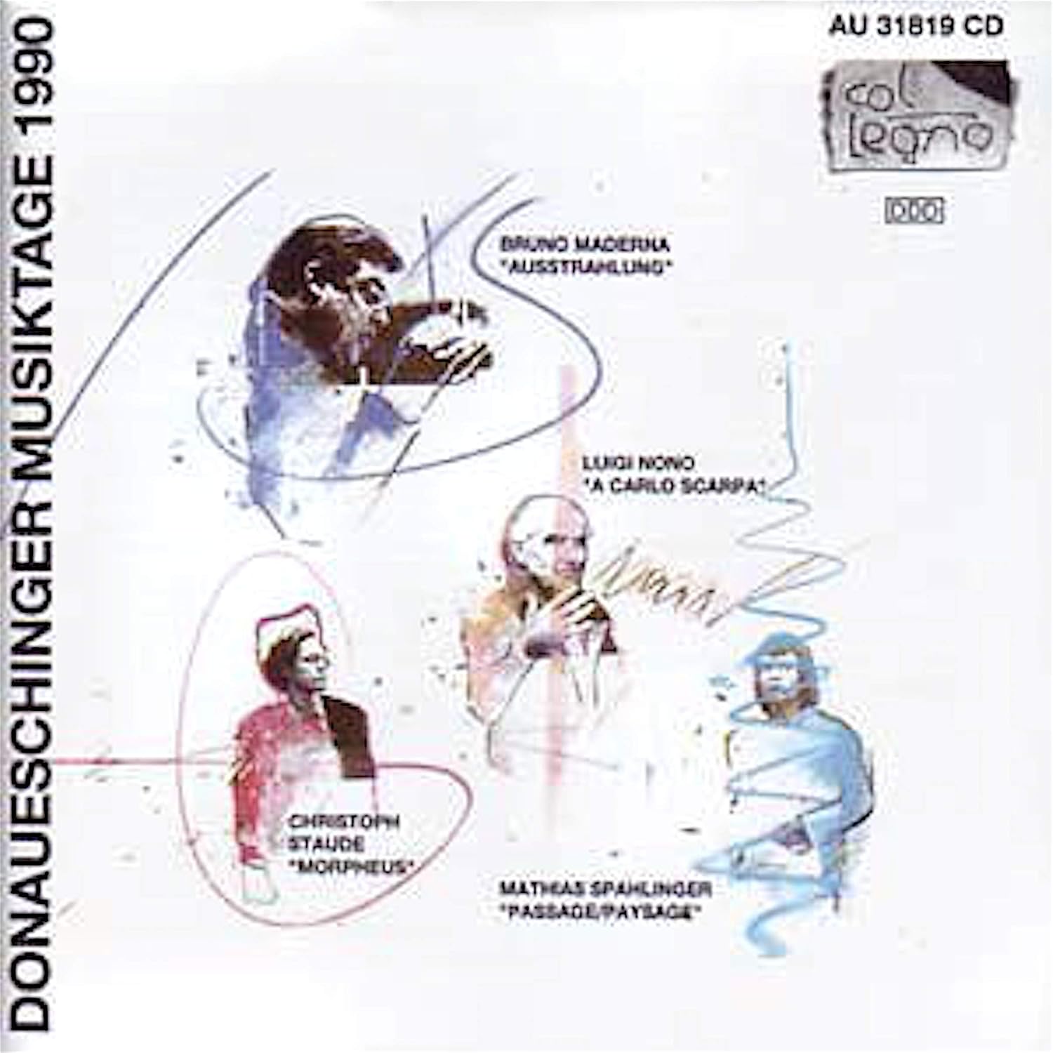 Donaueschinger Musiktage 1990 : Various, Various, Nono, Maderna, Staude ...