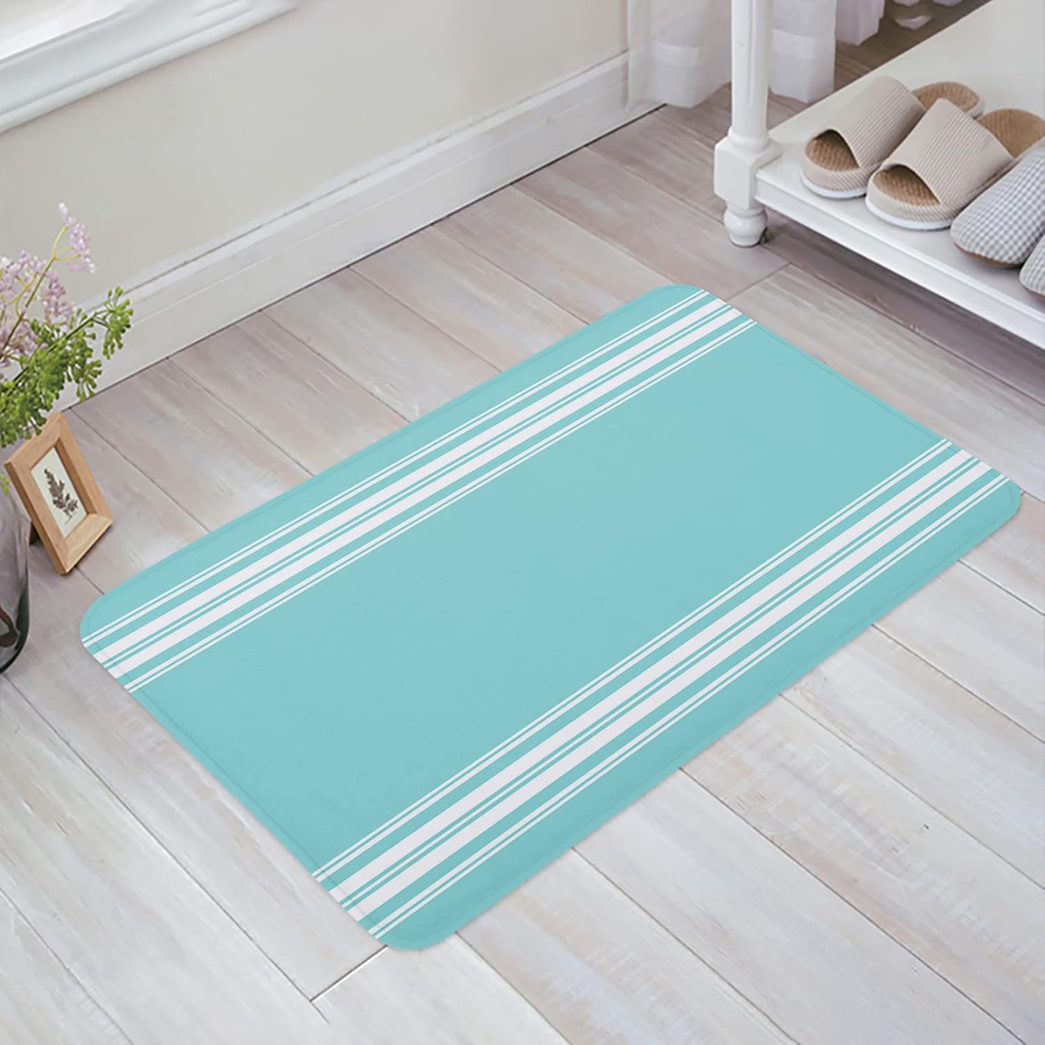 Amazon.com: Farmhouse Door Mat Welcome Mats 1-Pack - Indoor Memory Foam ...