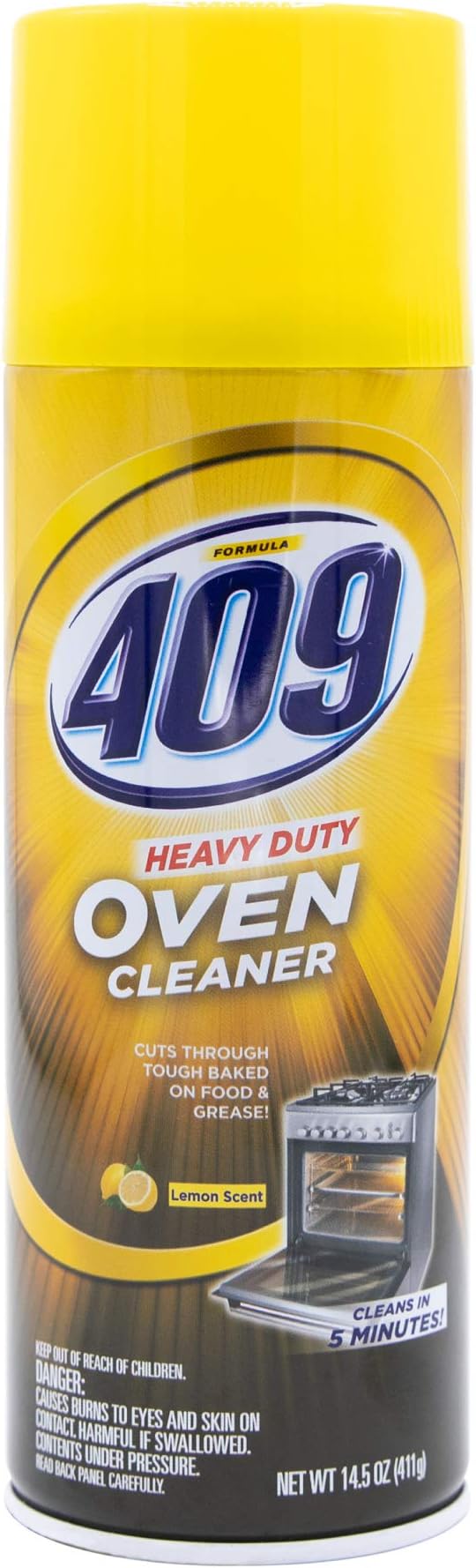 Amazon.com: 409 Heavy Duty Spray-On Oven Cleaner, Cuts Through Grease ...