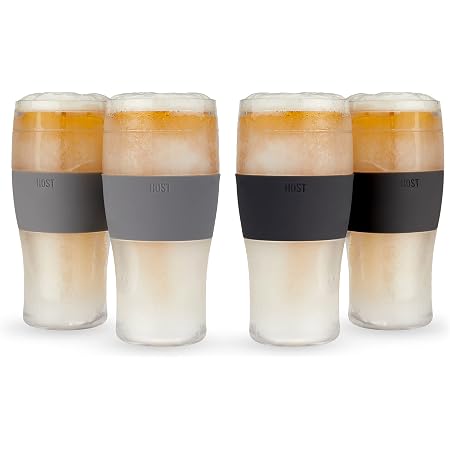 Amazon.com | ZWILLING Sorrento Double Wall Pint Glass, 4-pc: Mixed ...