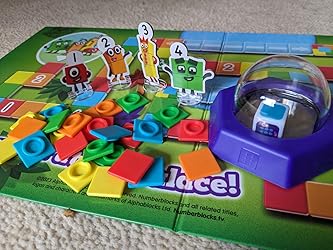 Learning Resources Numberblocks Race to Pattern Palace Board Game ...