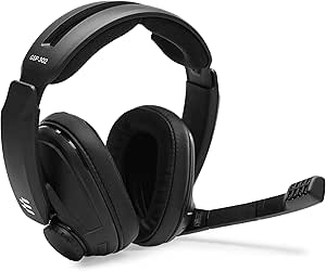 Amazon.com: EPOS I Sennheiser GSP 302 Gaming Headset with Noise-Cancelling Mic, Flip-to-Mute ...