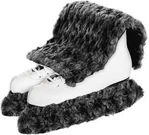 Amazon.com : Ice Skate Blade Covers and Towel, Ice Skating Guard Fuzzy ...