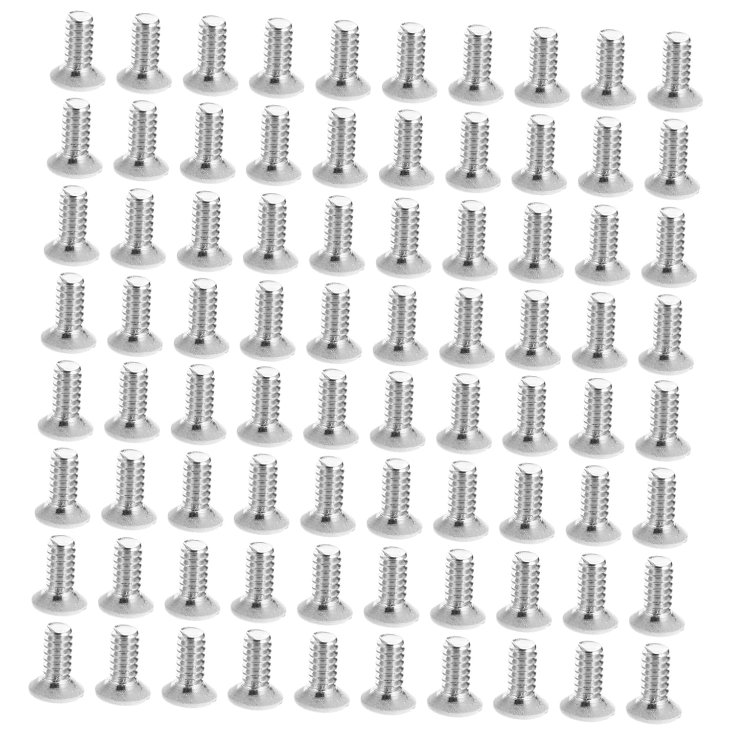 KONTONTY 200pcs White Wall Plate Screws Slotted Head Replacement Screws ...