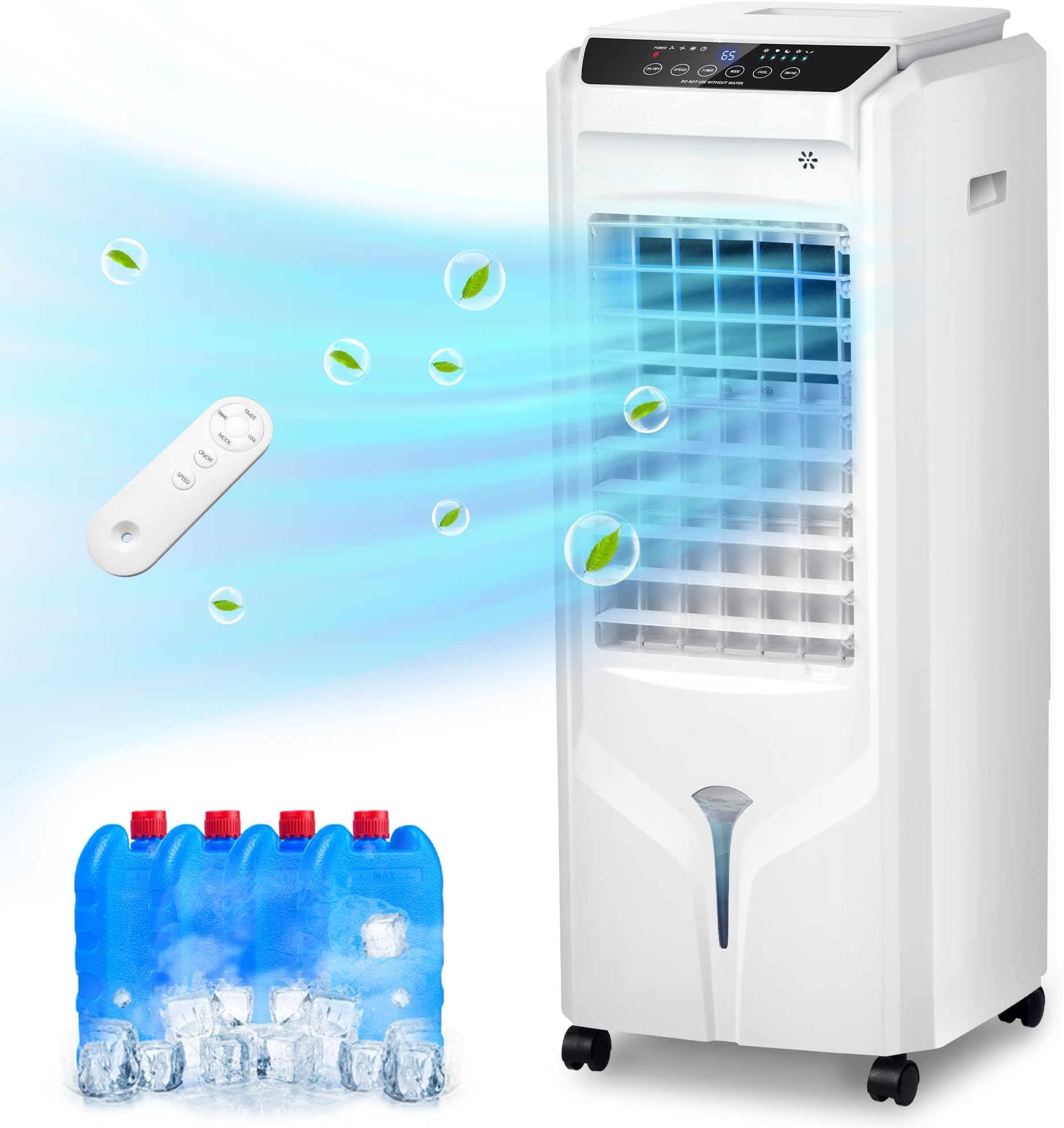 Amazon.com: Takywep 3500CFM Evaporative Air Cooler, Swamp Cooler with ...