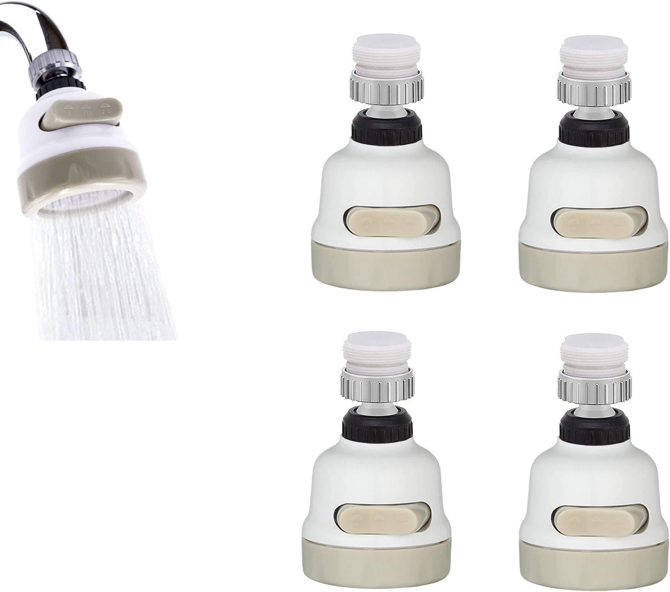 Glaceon Faucet Extender, Universal 1080° Swivel Faucet Attachment for ...