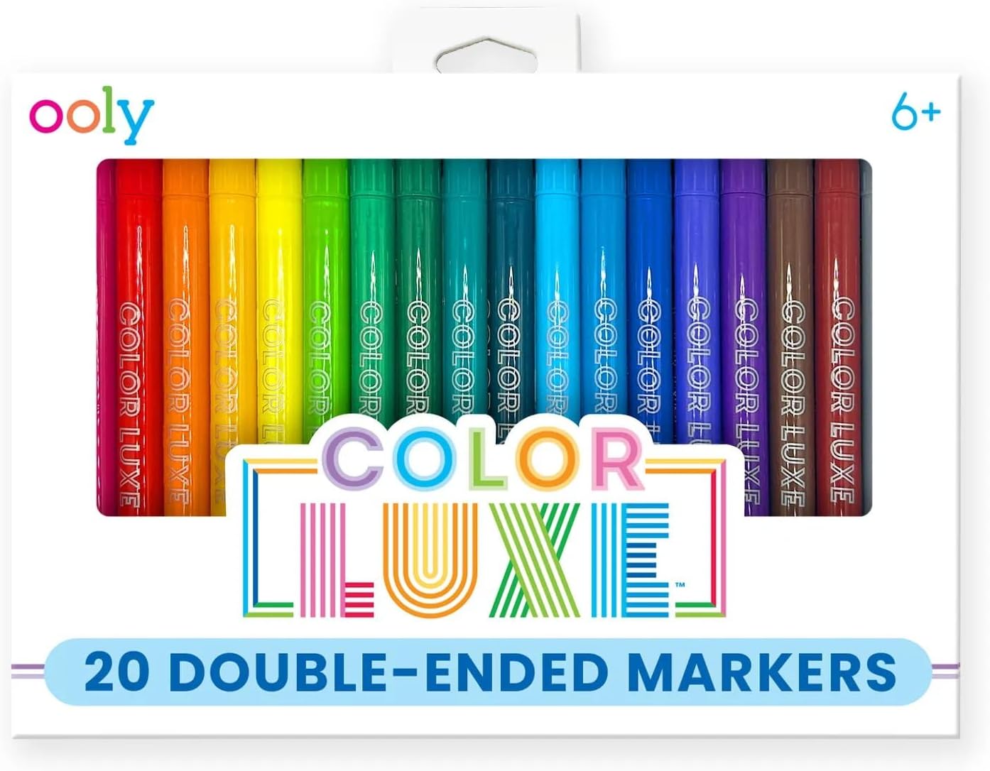 Amazon.com : Ooly Chroma Blends Watercolor Brush Markers - Set of 18 ...