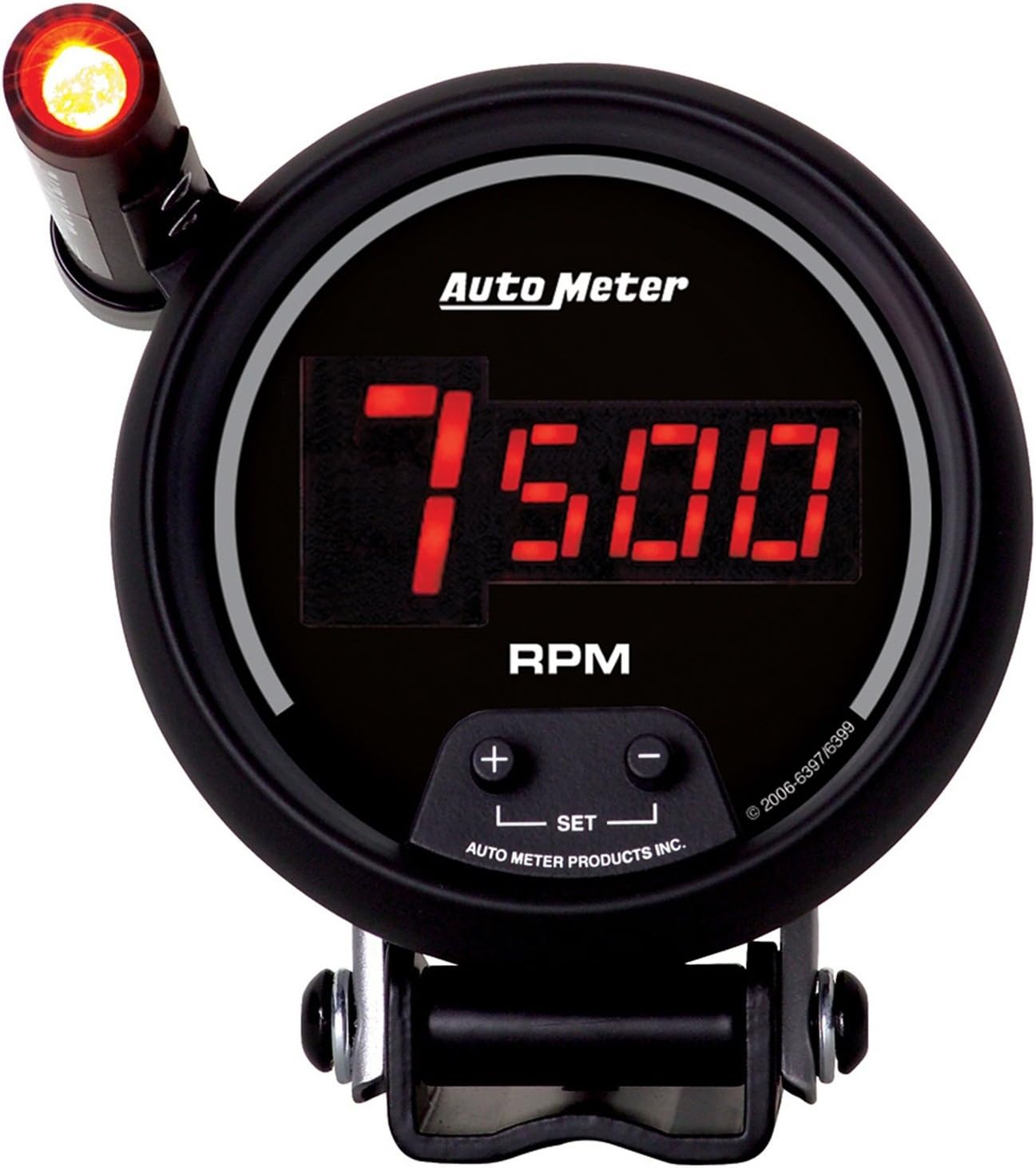 Amazon.com: Auto Meter 6399 Sport Comp Digital 3-3/4" Digital Mini ...