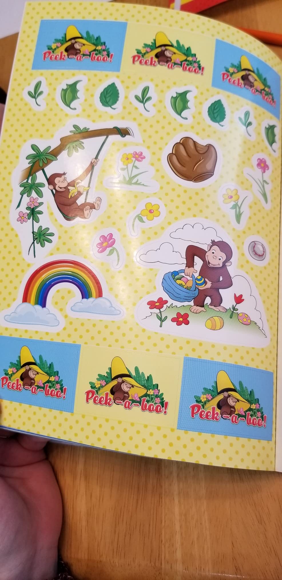 Curious George Super Sticker Activity Book [With 500 Stickers] by Sara ...