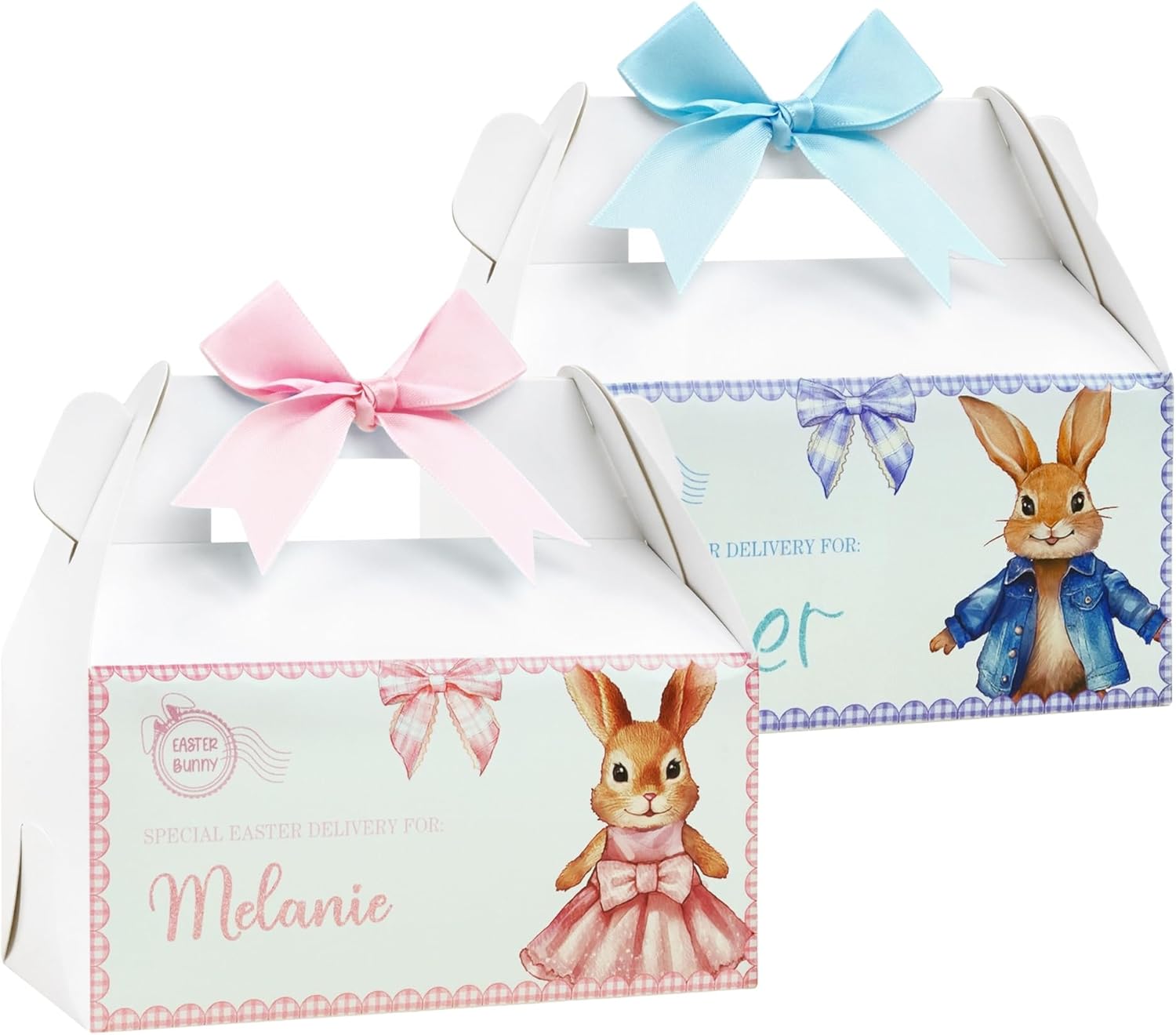 Amazon.com: callie Personalized Easter Treat Boxes - Custom Name ...