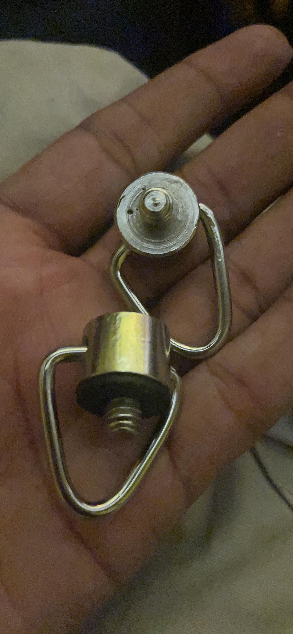 Buy SHOPEE Metal D Ring Screw Hinged Holder Camera Fixing Screw 1/4"-20 ...