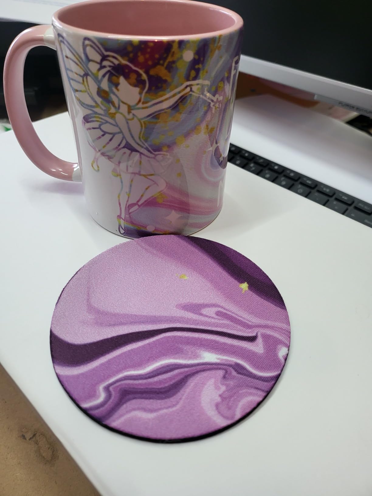 Haskoss Round Sublimation Blank Coaster Sublimation Blank Coaster ...