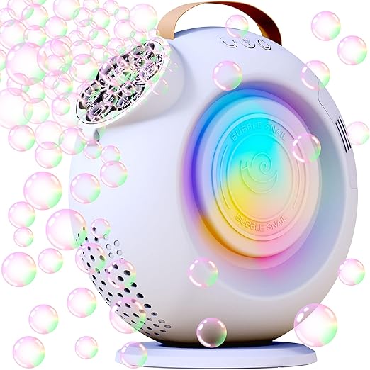 Amazon.com: Bubble Machine, Automatic Bubble Maker Rechargeable, 15000 ...