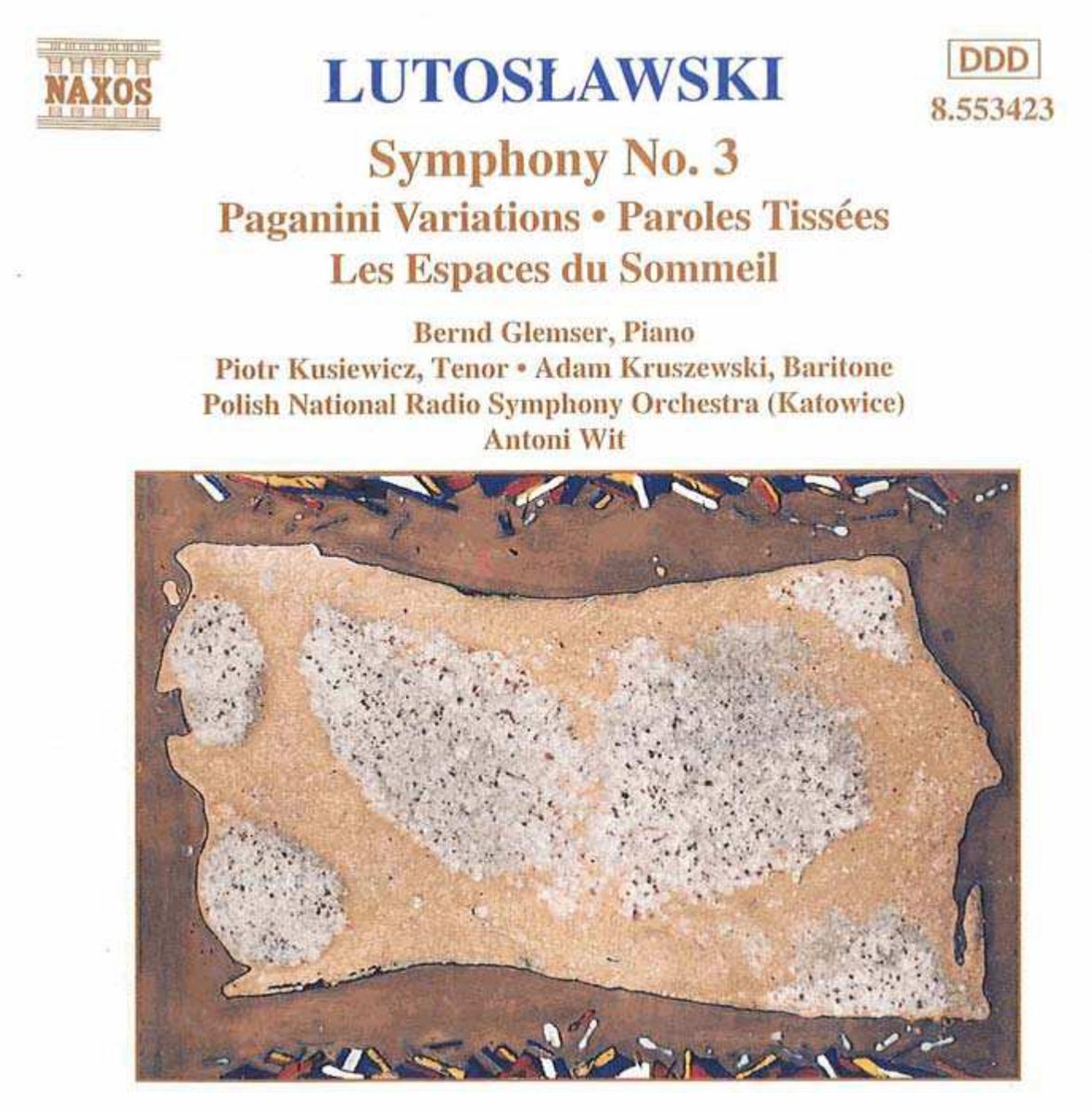 Amazon.com: Lutoslawski: Symphony No. 3 / Paganini Variations: CDs & Vinyl