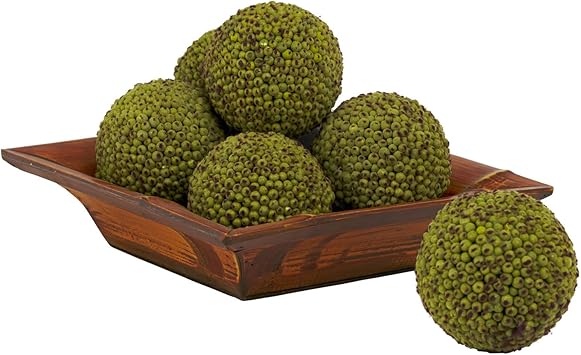 Amazon.com: Nearly Natural 4in. Berry Ball (Set of 6) : Home & Kitchen