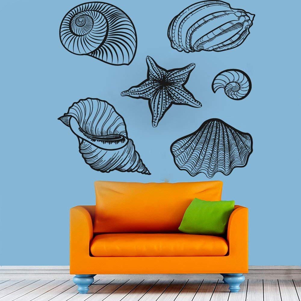 Amazon.com: shell wall decal ae387 : Handmade Products