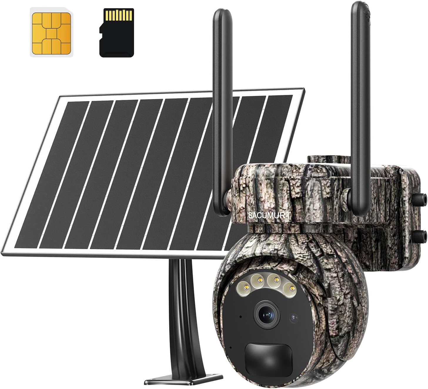 Amazon.com : MOJUMORE 4G Cellular Trail Cameras, Game Camera with 360 ...