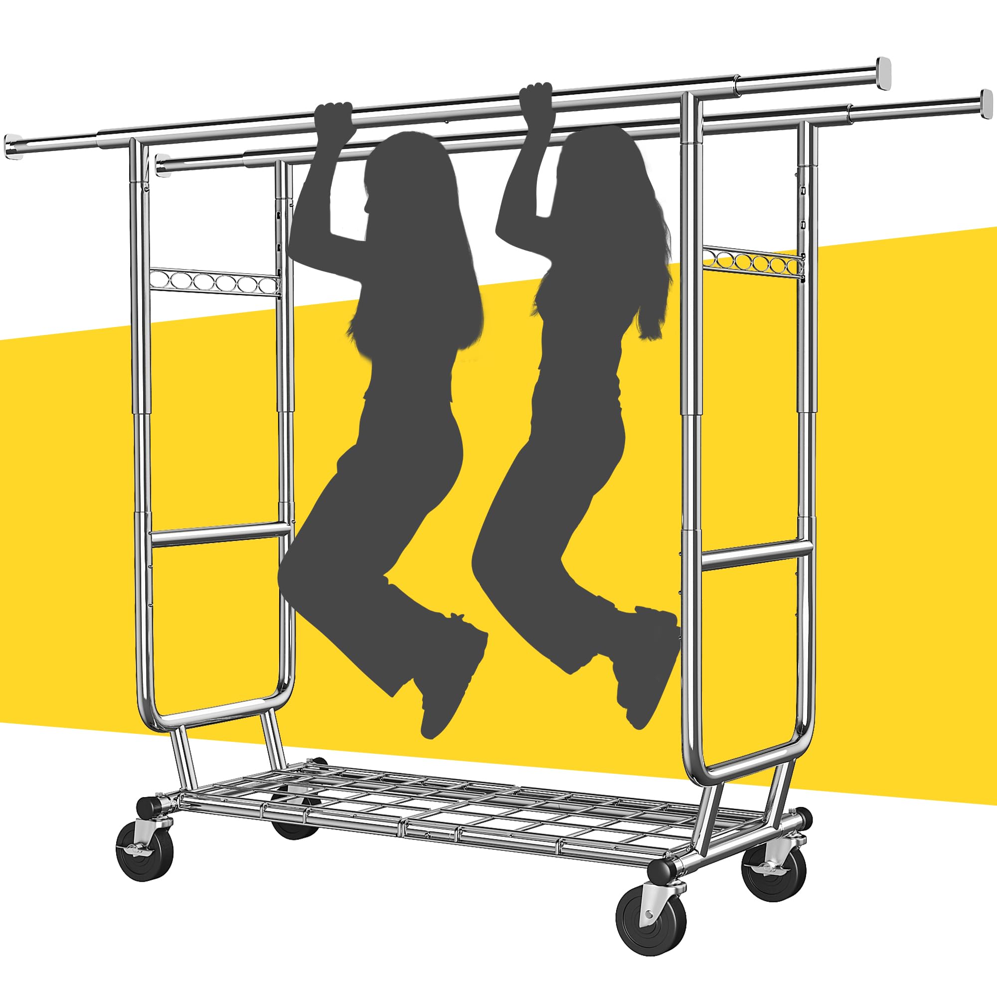 Buy Raybee Clothes Rack,Clothing Rack 630 LBS Heavy Duty Clothes Rack ...